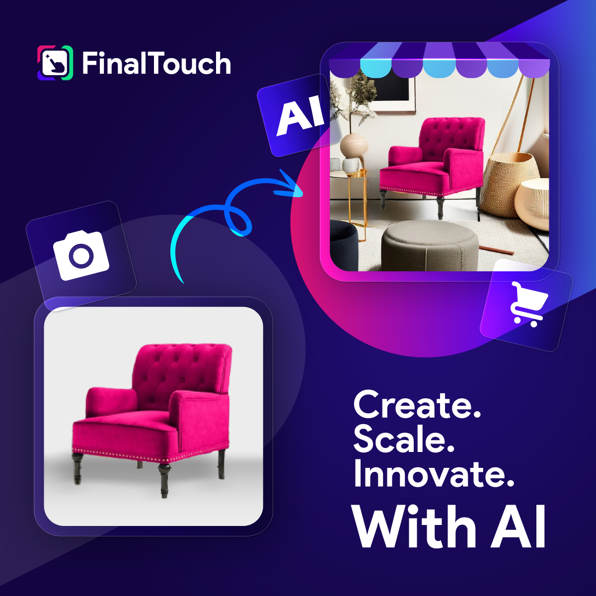AI Product Image Generator for eCommerce Sites | FinalTouch